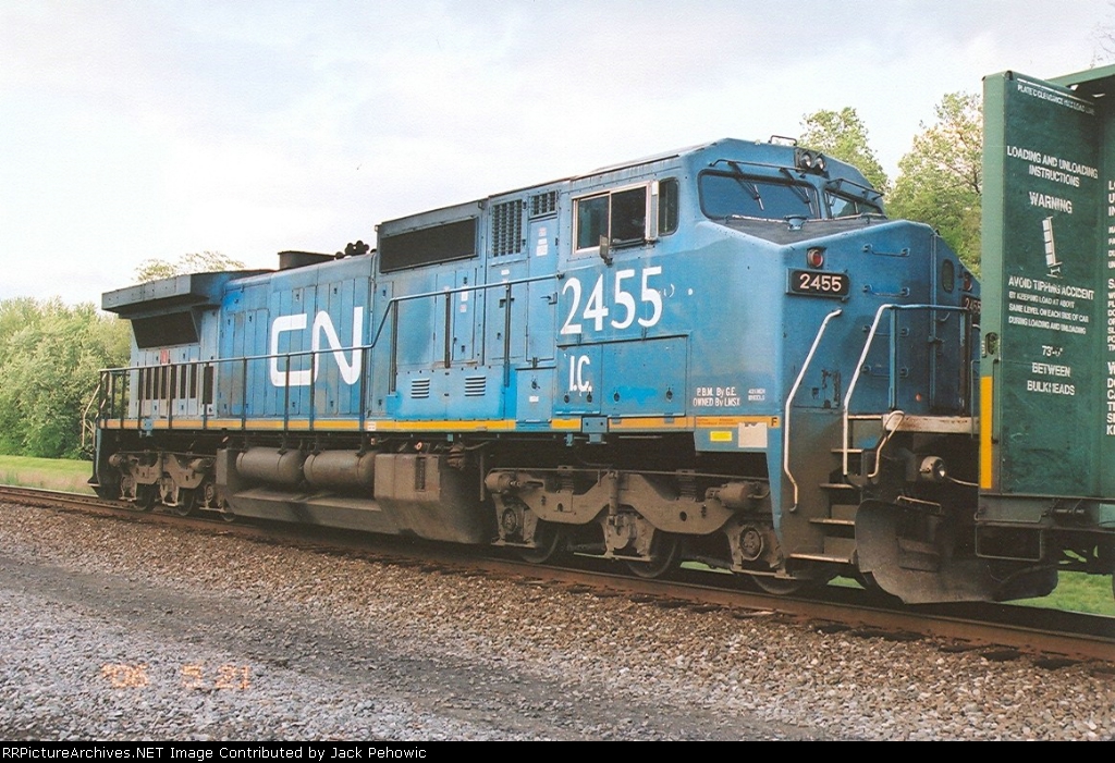 IC/CN 2455 leased from LMSX